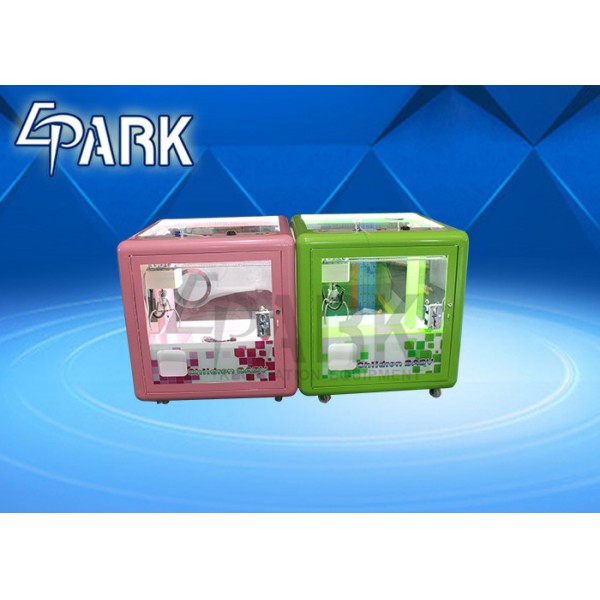 Quality Attractive Cute Cubic Baby Crane Game Machine / Mini Toy Claw Machine for sale