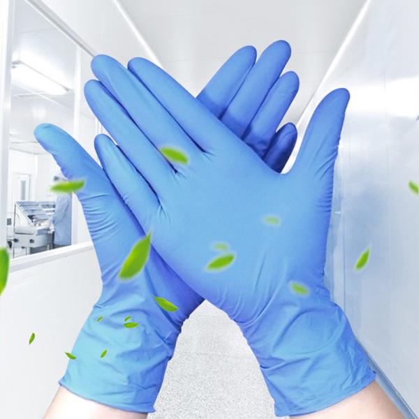 Quality Signo Ambidextrous Disposable Nitrile Work Gloves Medium Large for sale