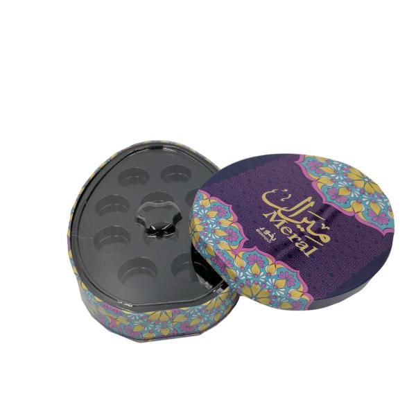 Quality Printed Easter Egg Tins Empty Metal Food Tin Boxes Custom Vintage Tin Cans for sale