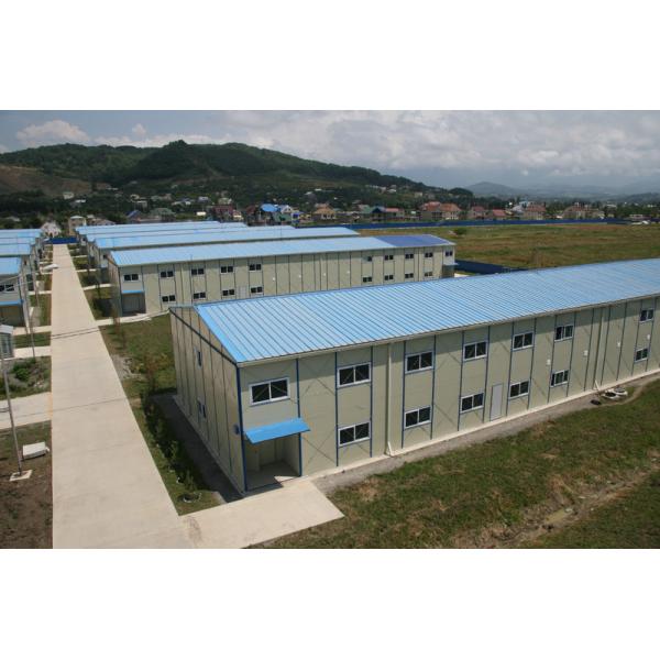 Quality Accommodation Camp Sandwich Panel K Mobile Modular Prefabricated House for sale