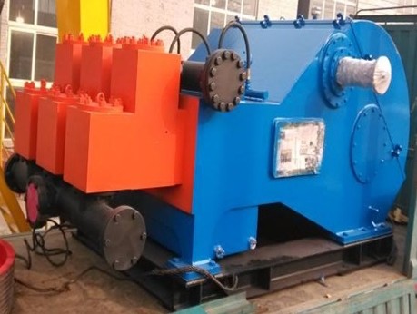 Quality Triplex Horizontal Single Acting Plunger Pump For Conveying Pulp / Slurry / Coal Slurry for sale