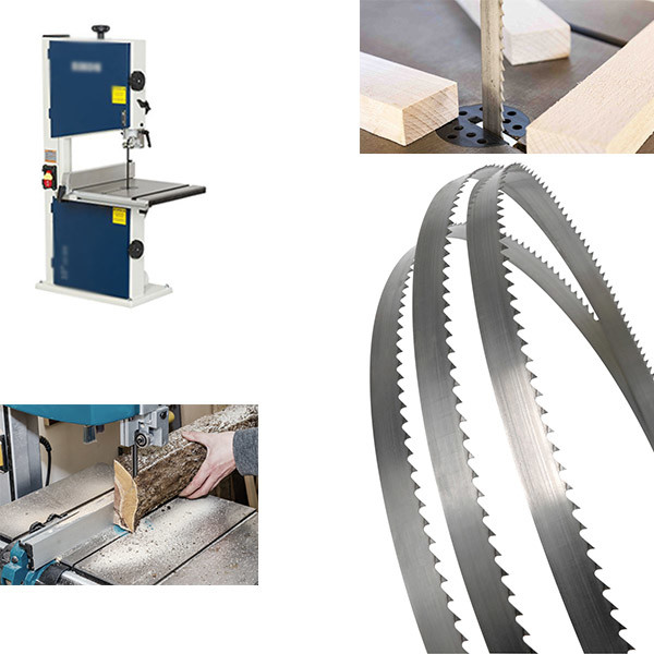 Quality SK51 Cobalt Bandsaw Blades Band Saw Cutting B318 Spring Steel Songpu for sale