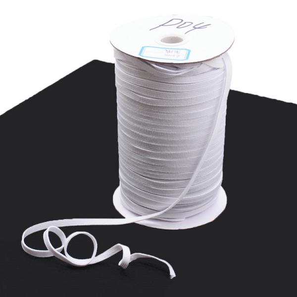 Quality White Flat 100m/Roll 5mm Macrame Cord Rope for sale