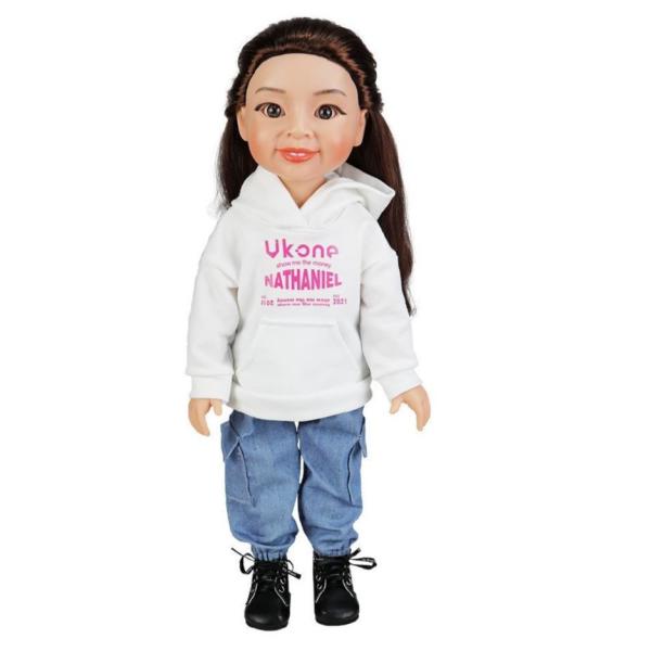 Quality 18inch Doll OEM Original Design Different Outfits Style Case Show for sale