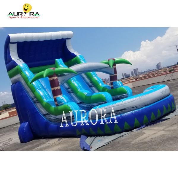Quality Strong PVC Custom Inflatable Slide With Obstacle Course For Events for sale