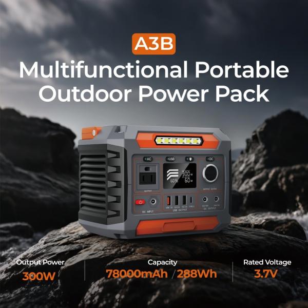 Quality 300W Portable Power Station with MPPT Controller and Wireless Charging for sale