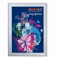 China A3 Snap Poster Frames Silver Lightweight Durable Rigid Plastic Sheet factory