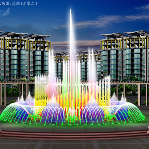 Quality Large Water Dancing Program Control System Dancing Water Fountains for sale