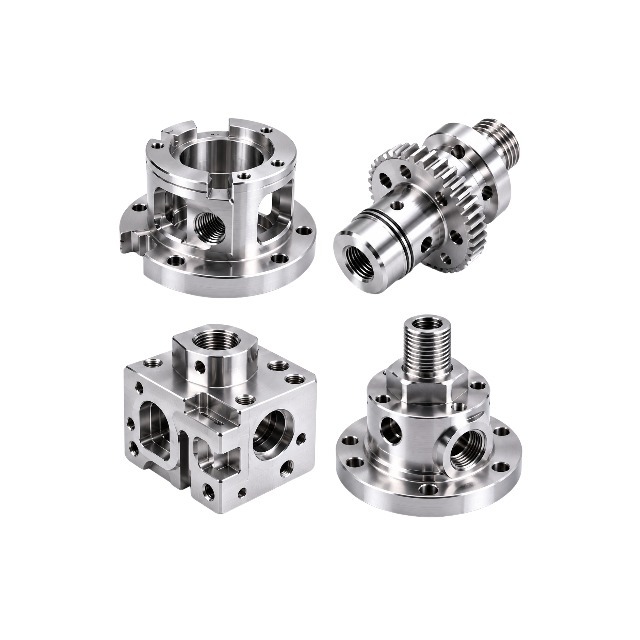 High precision CNC machined aluminum parts for industrial applications