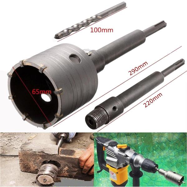 Quality SDS Plus Shank TCT Hole Saw Cutter Concrete Cement Stone Wall Drill Bit for sale
