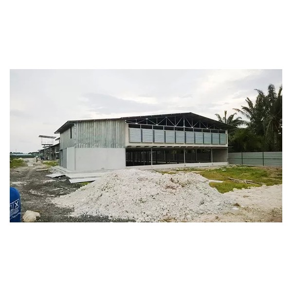Quality AiSi ASTM Steel Poultry House Steel Structure Chicken House Fire Resistance for sale