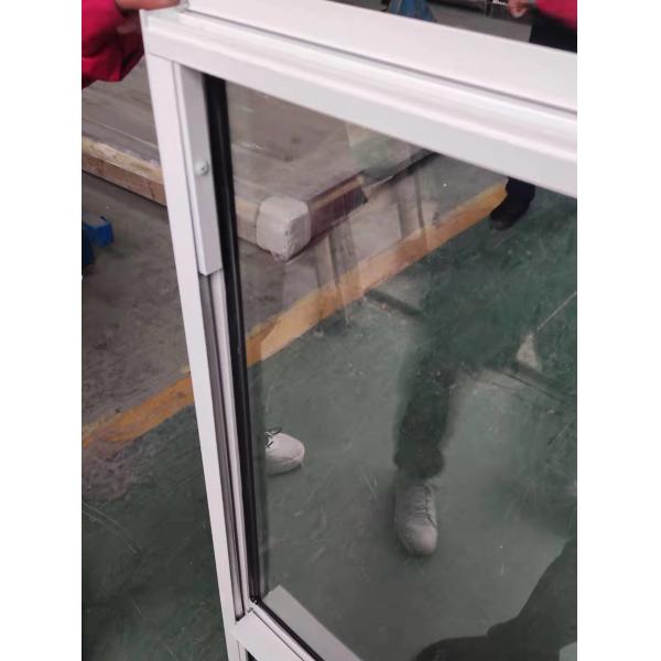 Quality Soundproof Single Sash Top Aluminum Hung Window For Bathroom for sale