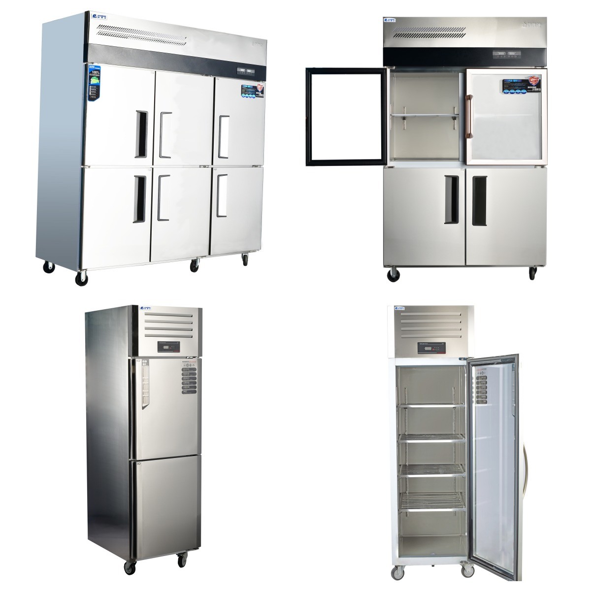 Quality Stainless Steel Refrigerator for Fruits and Vegetables Temperature 2-8C/2-8C/-6 for sale
