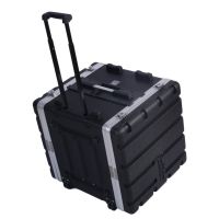 Quality Guider ABS 12u Rack Flight Case Twist Locks x 4 Lightweight 19" for sale