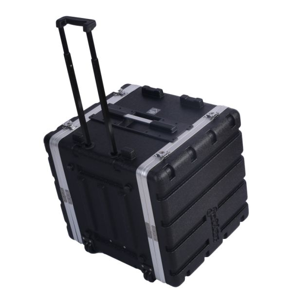 Quality Guider ABS 12u Rack Flight Case Twist Locks x 4 Lightweight 19