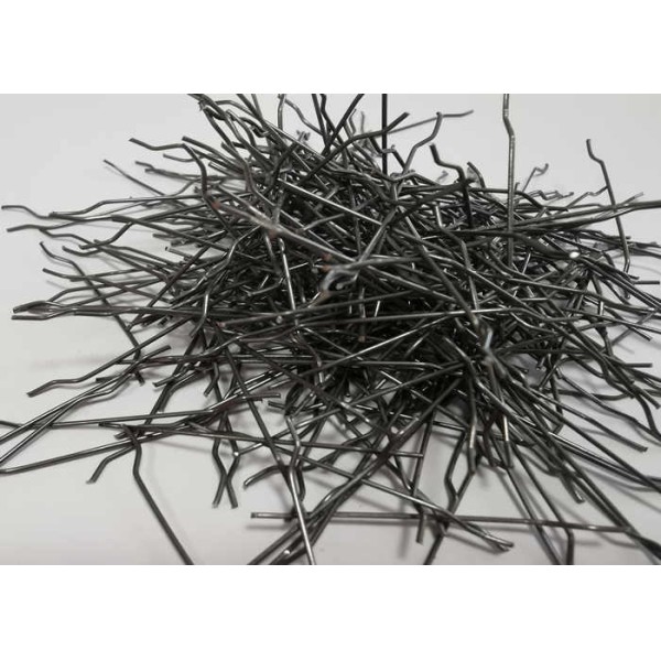 Quality 35mm Hooked Ends Steel Fiber 0.75mm Diameter For Concrete Reinforcing for sale