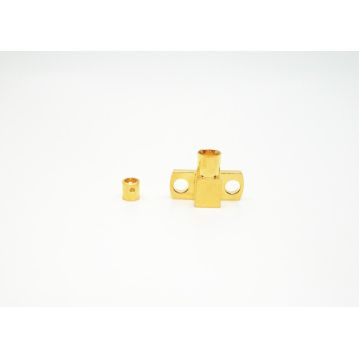 Quality SMP RF Female Right Angle Coax Connector Compact Size for sale