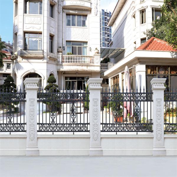 Quality Black Security Aluminum Railing for Balcony and Stairs for sale