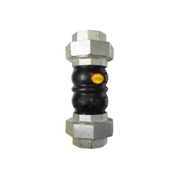 Quality Union Custom Rubber Expansion Joint Screw Threaded Coupling SS304 DN15-DN80 for sale