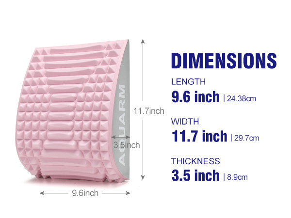 Quality Revolutionize Your Back Health with Woowave Soft Foam Back Stretcher 9.6*11.7*3 for sale