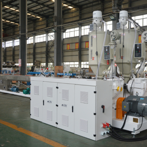Quality Shenzhen HYPET 20-63 PPR Pipe Production Line , Three Layers HDPE PE 20-1200mm for sale