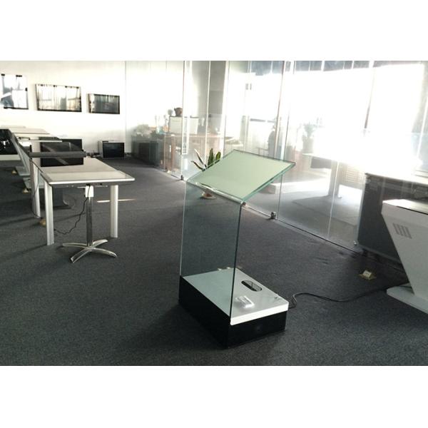 Quality holographic projection screen kiosk holo-projector multimedia kiosk touch screen for sale