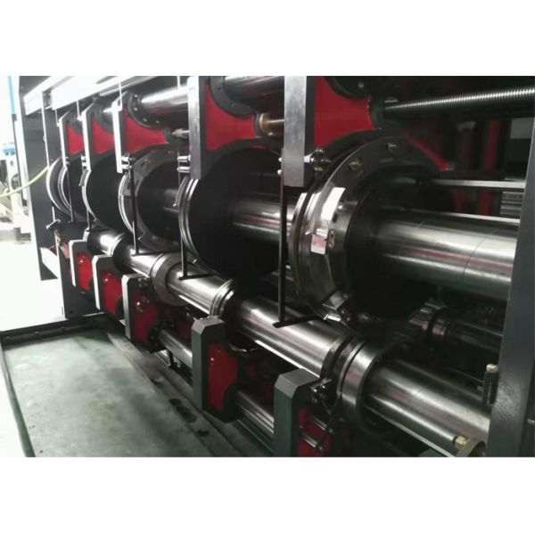 Quality KC - PG1224 Automatic Four Colour Flexo Printing Machine Bottom Printing for sale