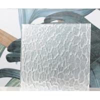 China Ice Flower Frosted Window Glass Stained Lacquered Glass White factory