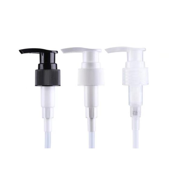 Quality 24mm 28mm Custom Color Ribbed Closure PP Plastic Lotion Pump for sale
