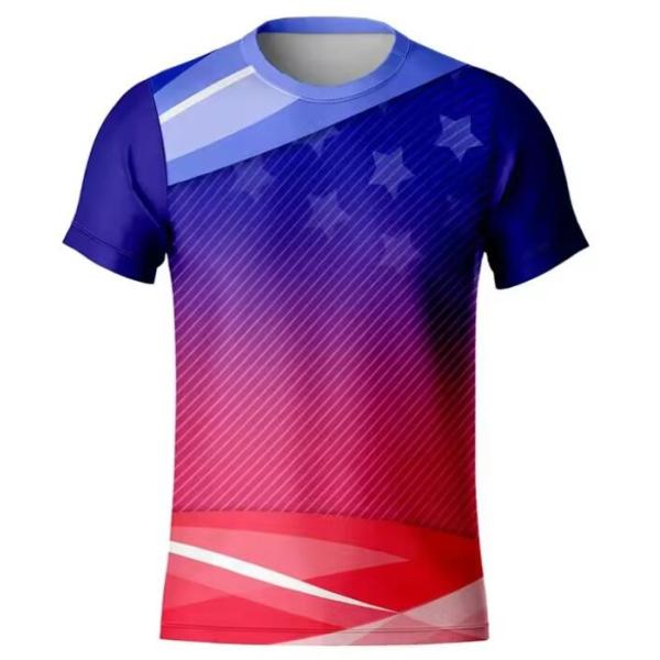 Quality Custom Logo O-Neck Sublimation Printed T Shirts for sale