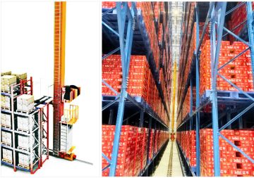 Double Deep Pallet Stacker ASRS
