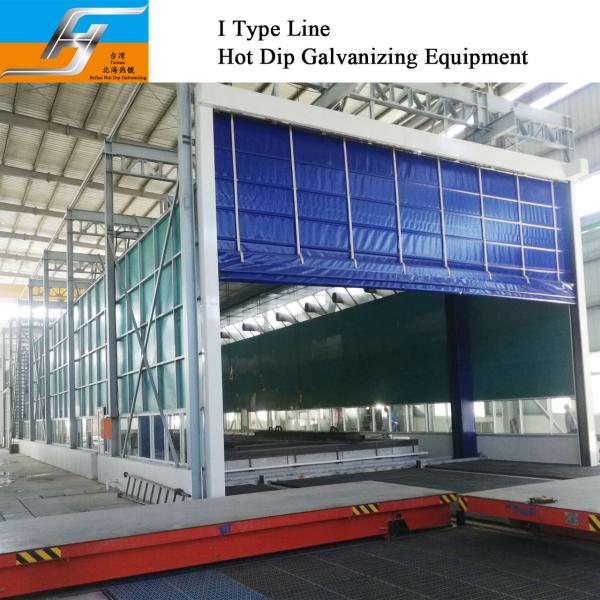 Quality I Type Hot Dip Galvanizing Equipment Production Line for sale