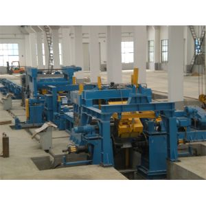 Quality Heavy Gauge Steel Cut To Length Line Machine With Auto Stacker for sale