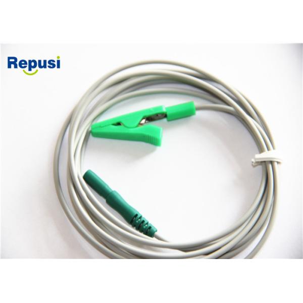 Quality Non-Sterile Alligator Clip Leads Wire With Touchproof Connector 150m Length for sale