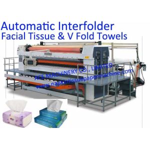 Quality Fully Automatic Facial Tissue Paper Making Machine With Logsaw Machine for sale