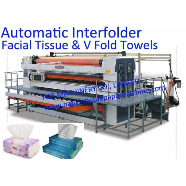 Quality Fully Automatic Facial Tissue Paper Making Machine With Logsaw Machine for sale