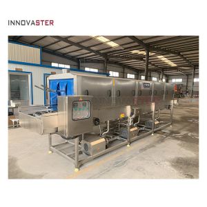 Quality 2021 Plastic Pallet Basket Case Automatic Baking Crate Wash Drying Machine for sale