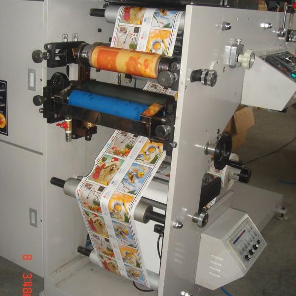 Quality 80m/Min Adhesive Flexographic Printing Machine With Varnishing for sale