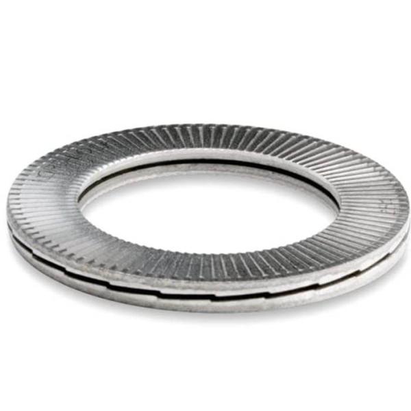 Quality M3 M4 M5 M6 M24 Dacromet Double Fold Self-Locking Washer DIN25201 for sale