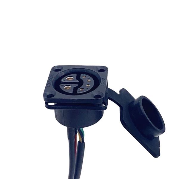 Quality 2 4 Pin Electric Bike Connector For New Energy Battery Ebike Dustproof for sale