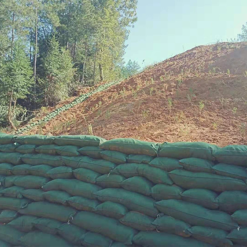 Pet Embarkment Protection Woven Geotextile Geobag for Basement Reinforcement
