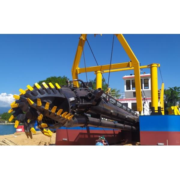 Quality 43M Capacity Mud Dredger Vessel 500 Cubic Meters Per Hour GPS Navigation System for sale