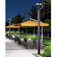 Quality Outdoor LED Garden Light with 6000K Daylight Alert and Die Casting Aluminum Pole for sale