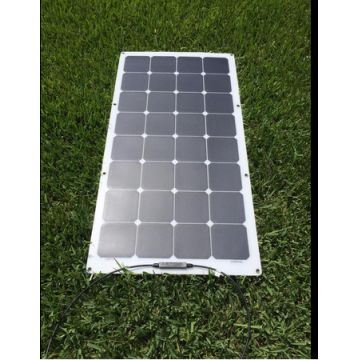Quality High Efficiency 100W Semi Flexible Bendable Solar Panel for sale