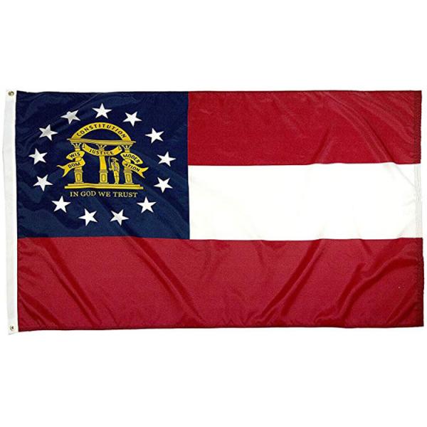 Quality ​​Wind-resistant Designs Georgia Flag Lightweight Portable Easy Installation for sale
