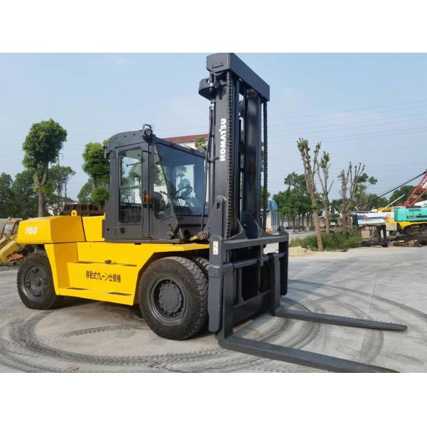 Quality Top- Second Hand Komatsu FD160 with Diesel Engine Power Source and 1150mm Fork for sale