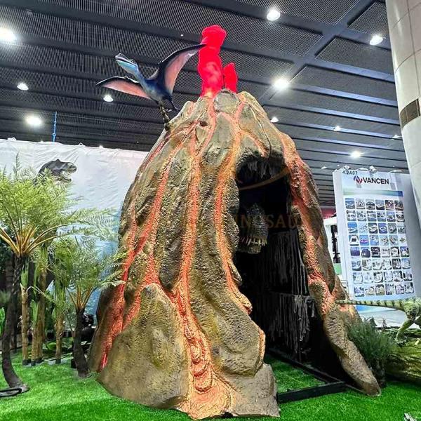 Quality Amusement Park Real Size Animatronic Realistic Dinosaur Model for Theme Park for sale