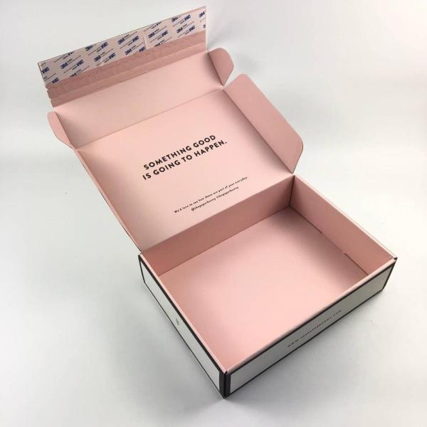 Quality Costume 4 CMYK Colors Recycled Packaging Box Colored Corrugated Mailing Boxes for sale