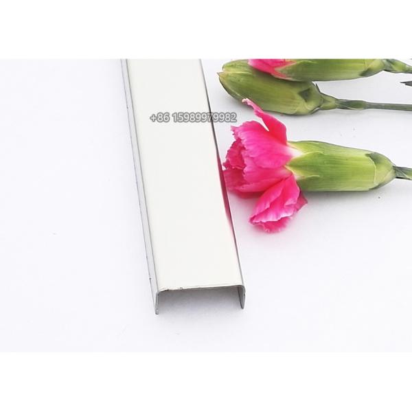 Quality 8k Mirror Stainless Steel U Trim Antiscratch Polished Effect for sale