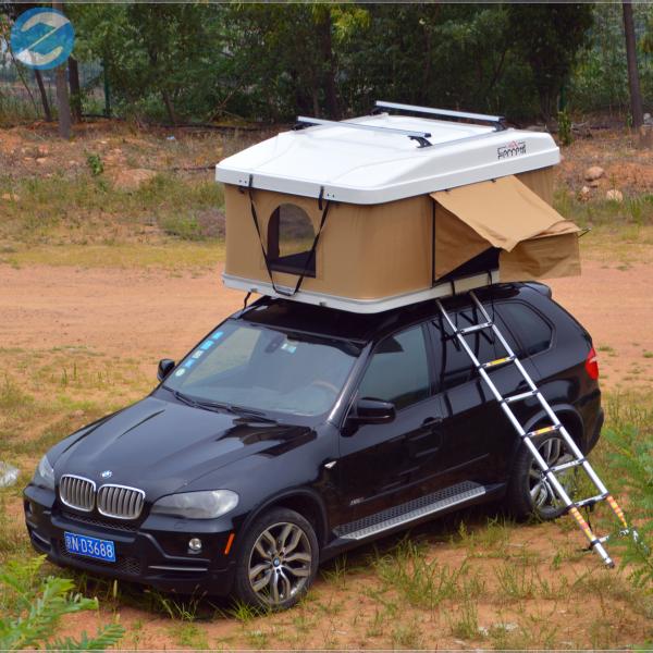 Quality 2013 Foldable Retractable Roof Top Tent for Car FLY 42D Polyster Material OEM Yes for sale